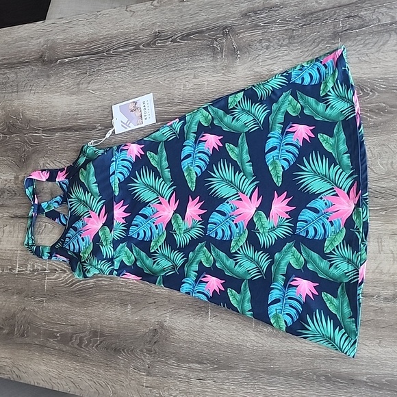 Kyodan | Dresses | New Kyodan Outdoor Tropical Vintage Dress Xs | Poshmark
